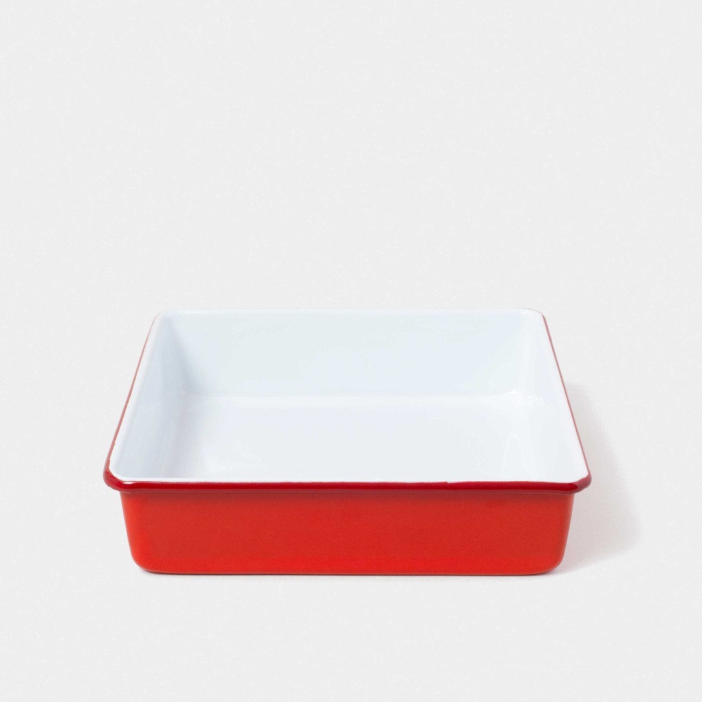 Falcon Enamelware Square Bake Tray - Kin & Co